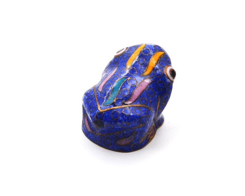 Vintage Cloisonne Frog Figurine. Hand Crafted With Lots of Details. - Etsy