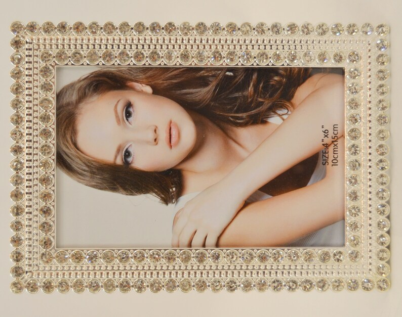 Ciel Collectables Anastasia Picture Frame. Hand Set Clear Swarovski ...