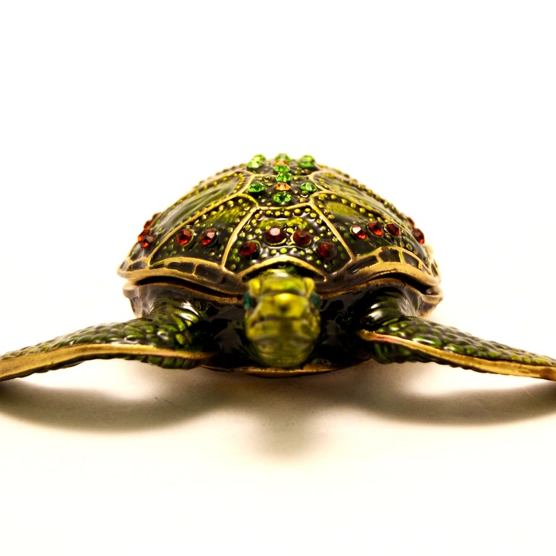 Turtle Trinket Box - Etsy