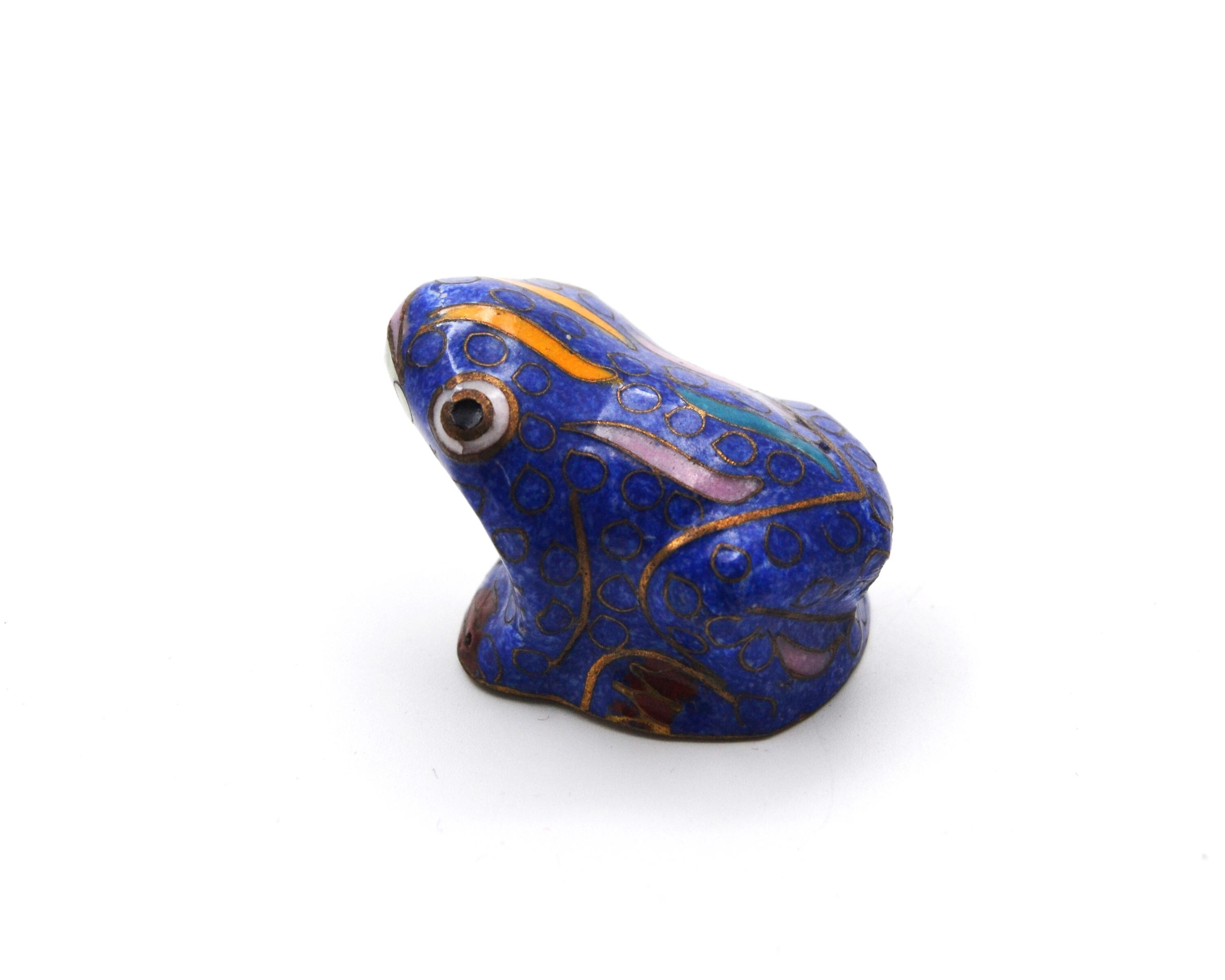 Vintage Cloisonne Frog Figurine. Hand Crafted With Lots of Details. - Etsy