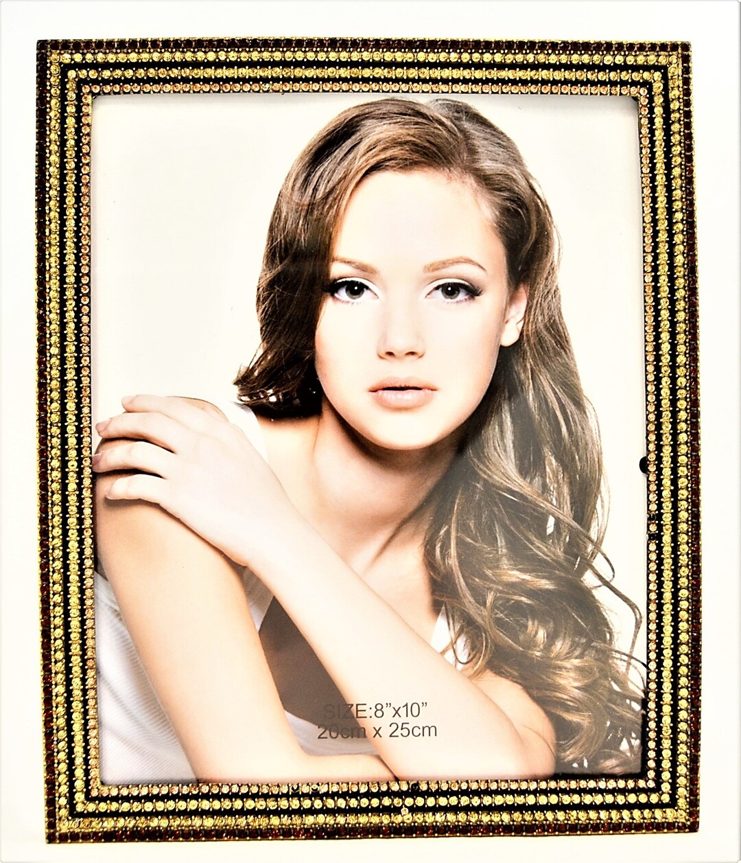 Ciel Collectables Magda Picture Frame. Hand Set Austrian Crystals With ...