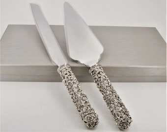 Jeweled Cake Server - Etsy