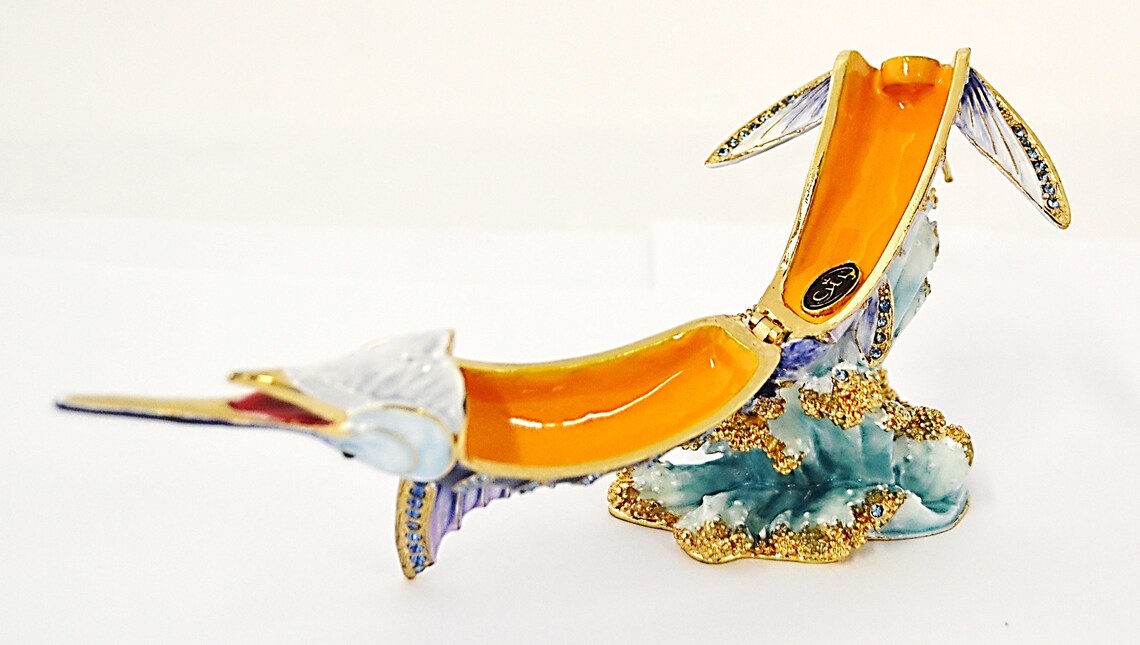 Marlin Fish Trinket Box. Beautifully Hand Crafted With | Etsy