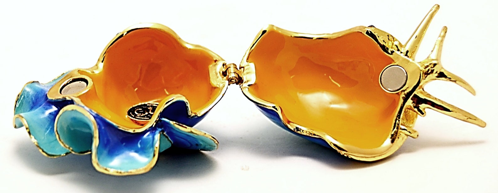 Bejeweled Snail Trinket Box is Hand Crafted With Swarovski | Etsy