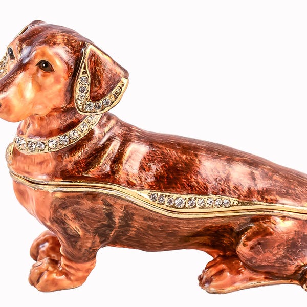 Dog Trinket Box - Etsy