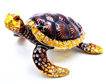 Turtle Trinket Box - Etsy