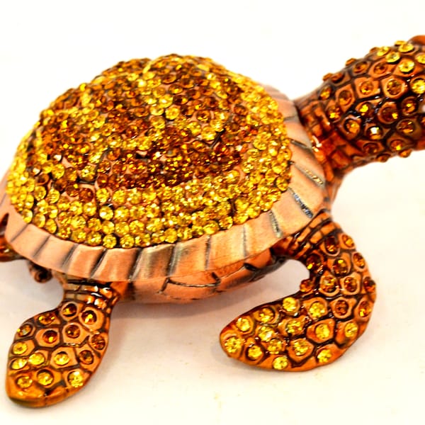 Turtle Trinket Box - Etsy