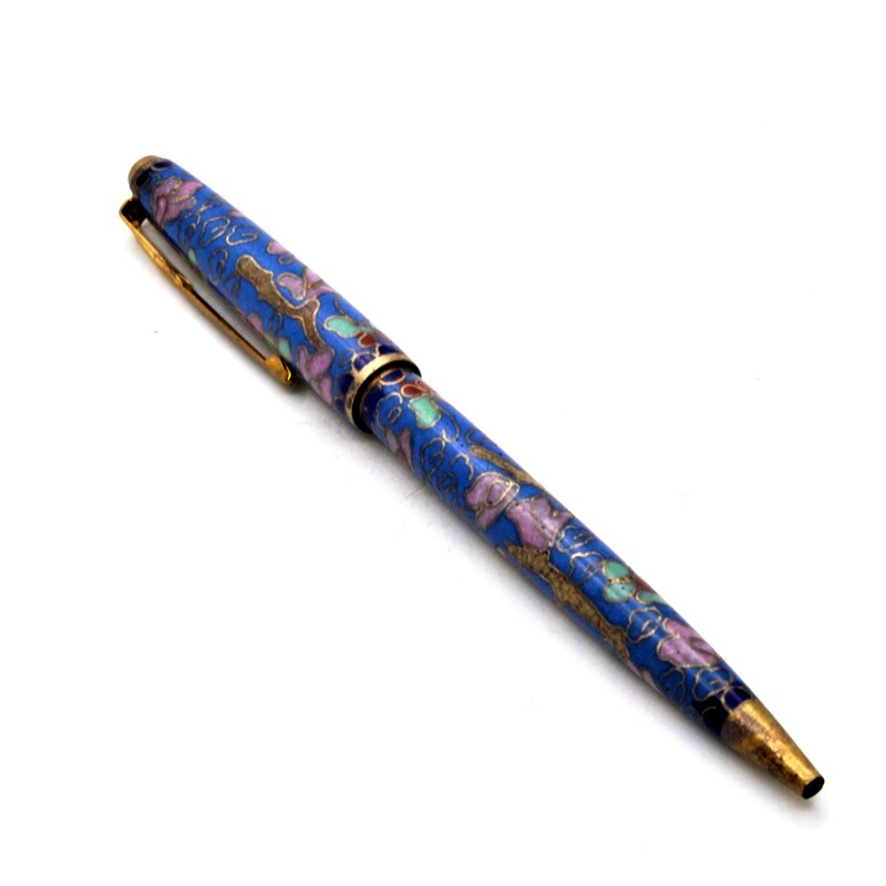 Vintage Cloisonne Pen - Etsy