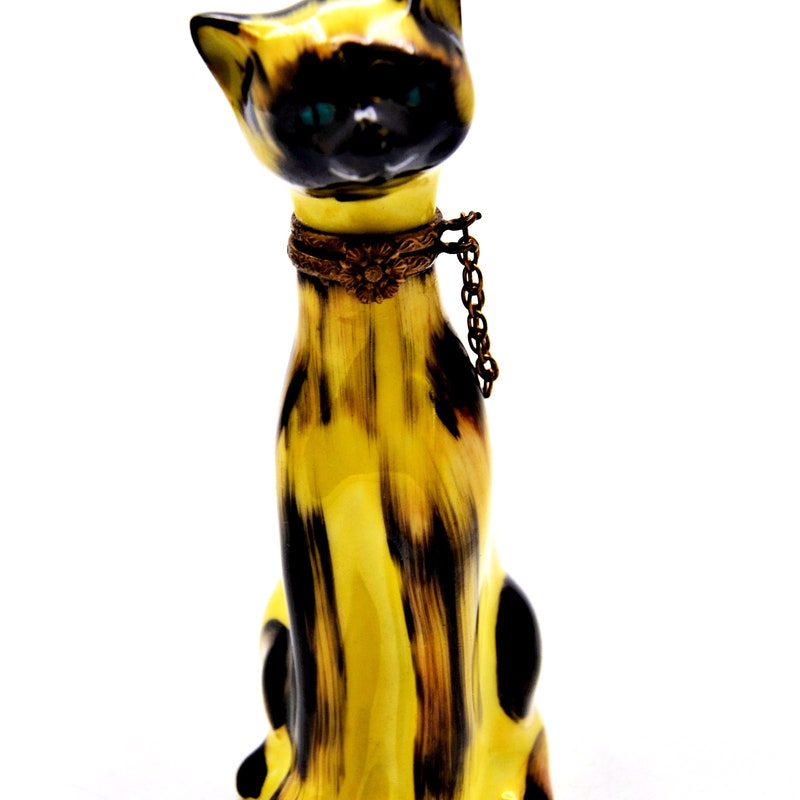 Limoges Cat - Etsy