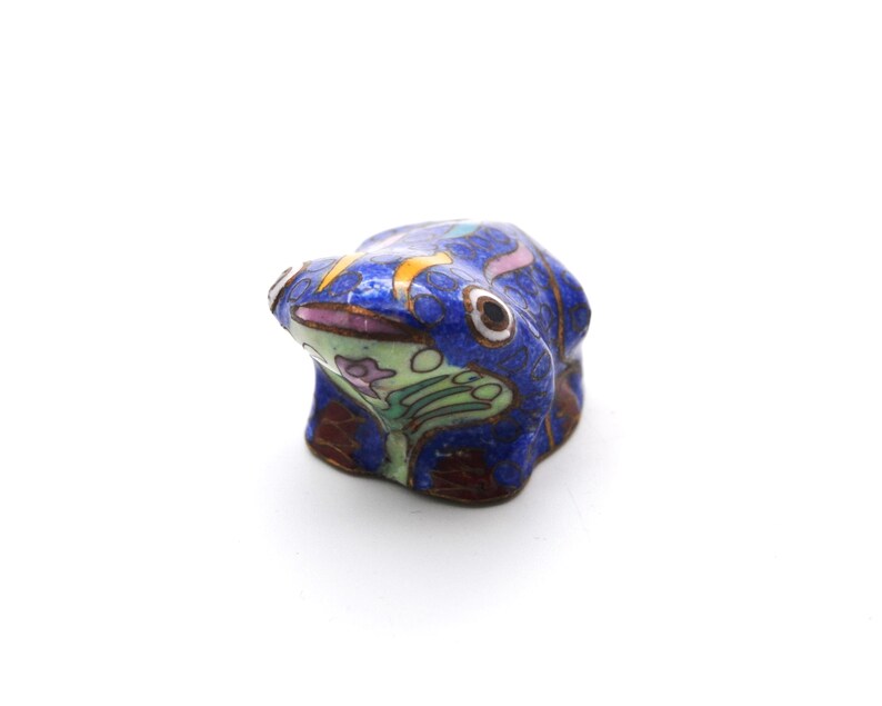 Vintage Cloisonne Frog Figurine. Hand Crafted With Lots of Details. - Etsy