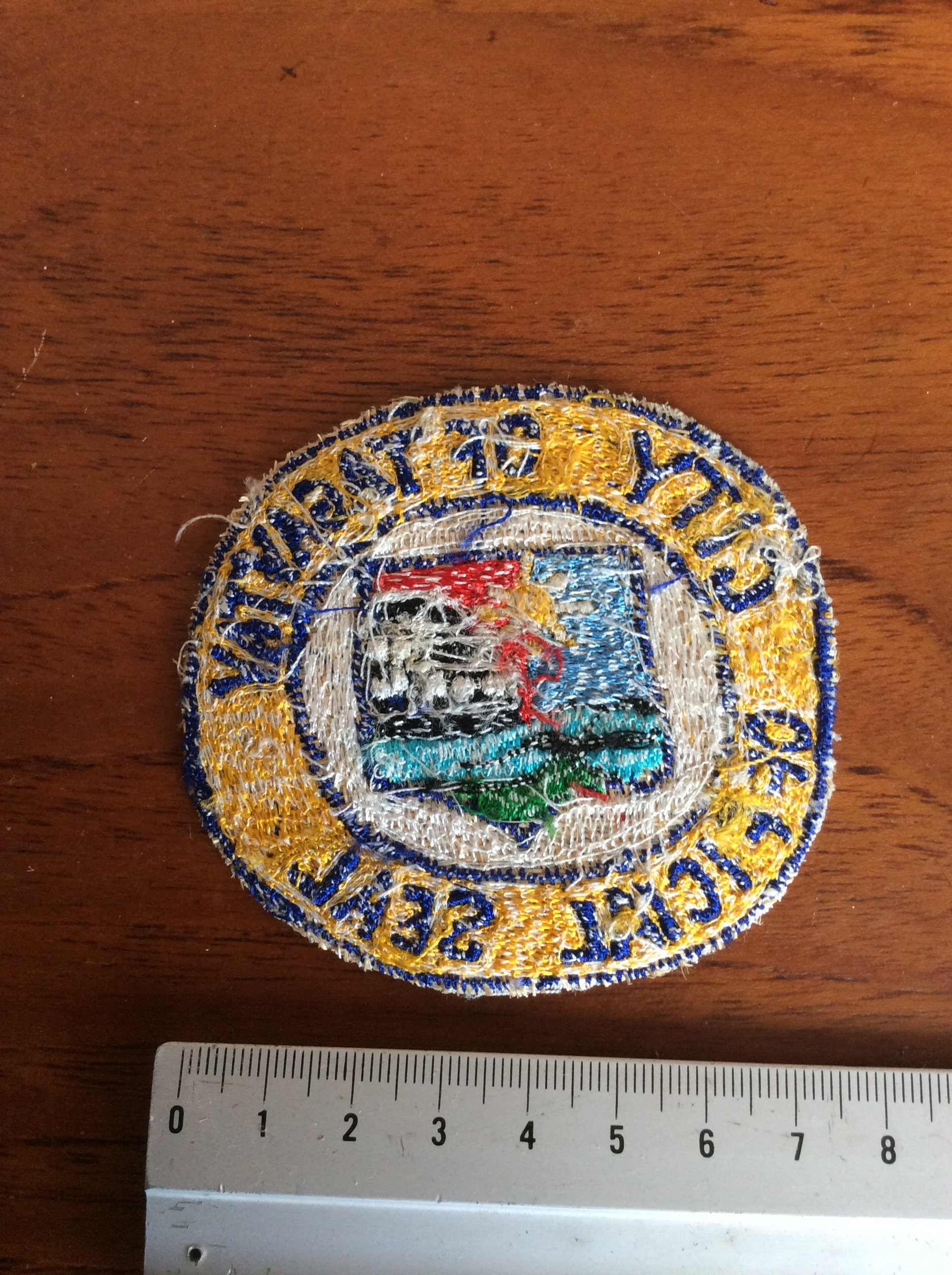 Vintage City of Tagaytay Philippines Official Seal Patch - Etsy