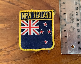 Set of 2 New Zealand Flag Iron on Screen Print Transfers for Fabrics ...