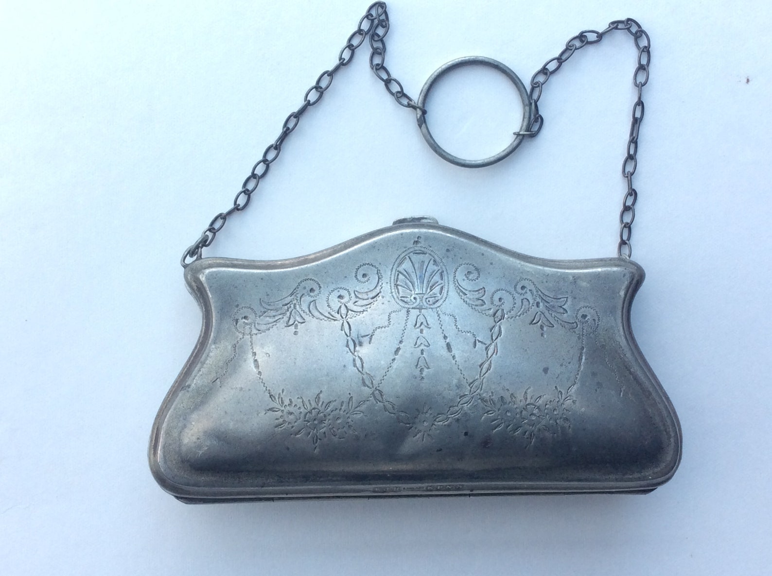 Victorian silver purse circa 1890. By Edward John Haseler of | Etsy