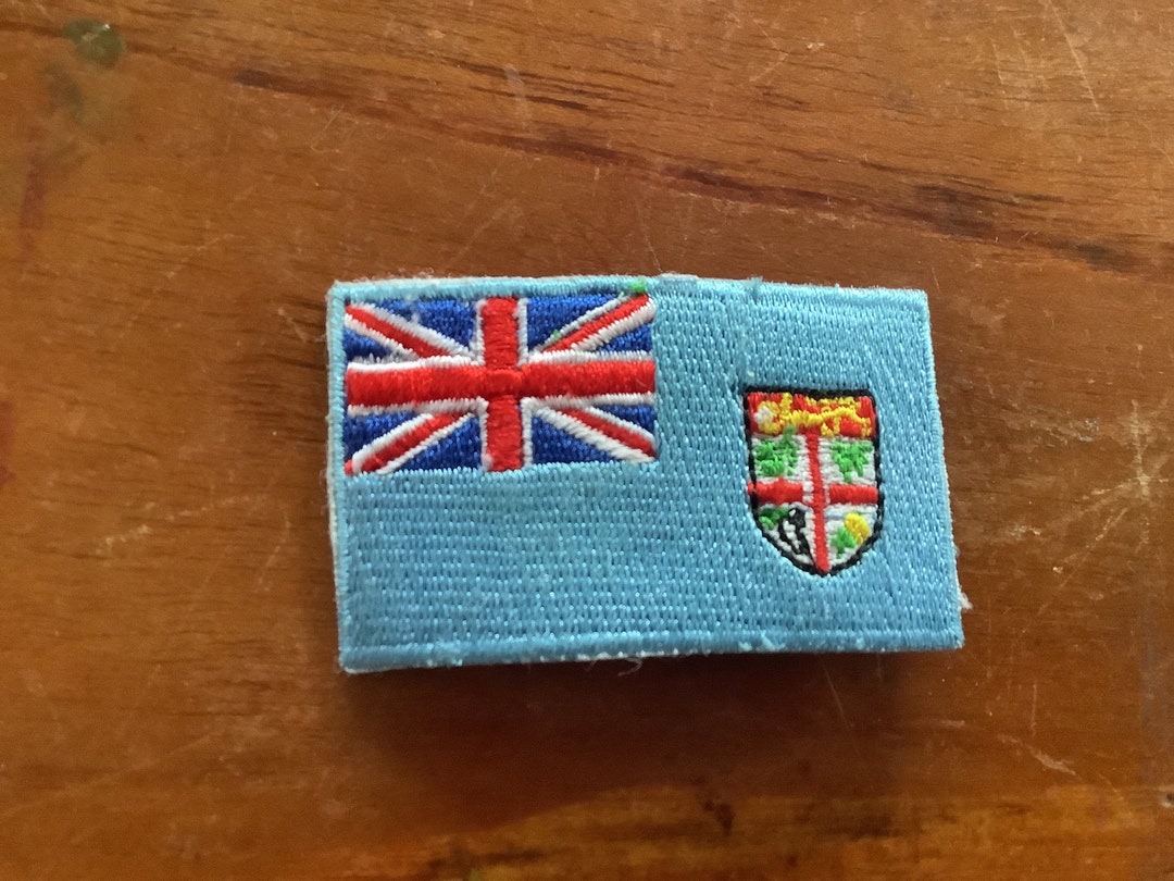 Vintage Fiji Flag Souvenir Patch. - Etsy