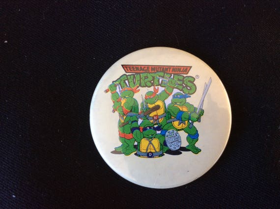 Teenage Mutant Ninja Turtles Pin Badge - Etsy