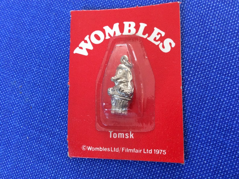 Vintage Womble Rare Charm Wombles Tomsk Silver 1975 - Etsy