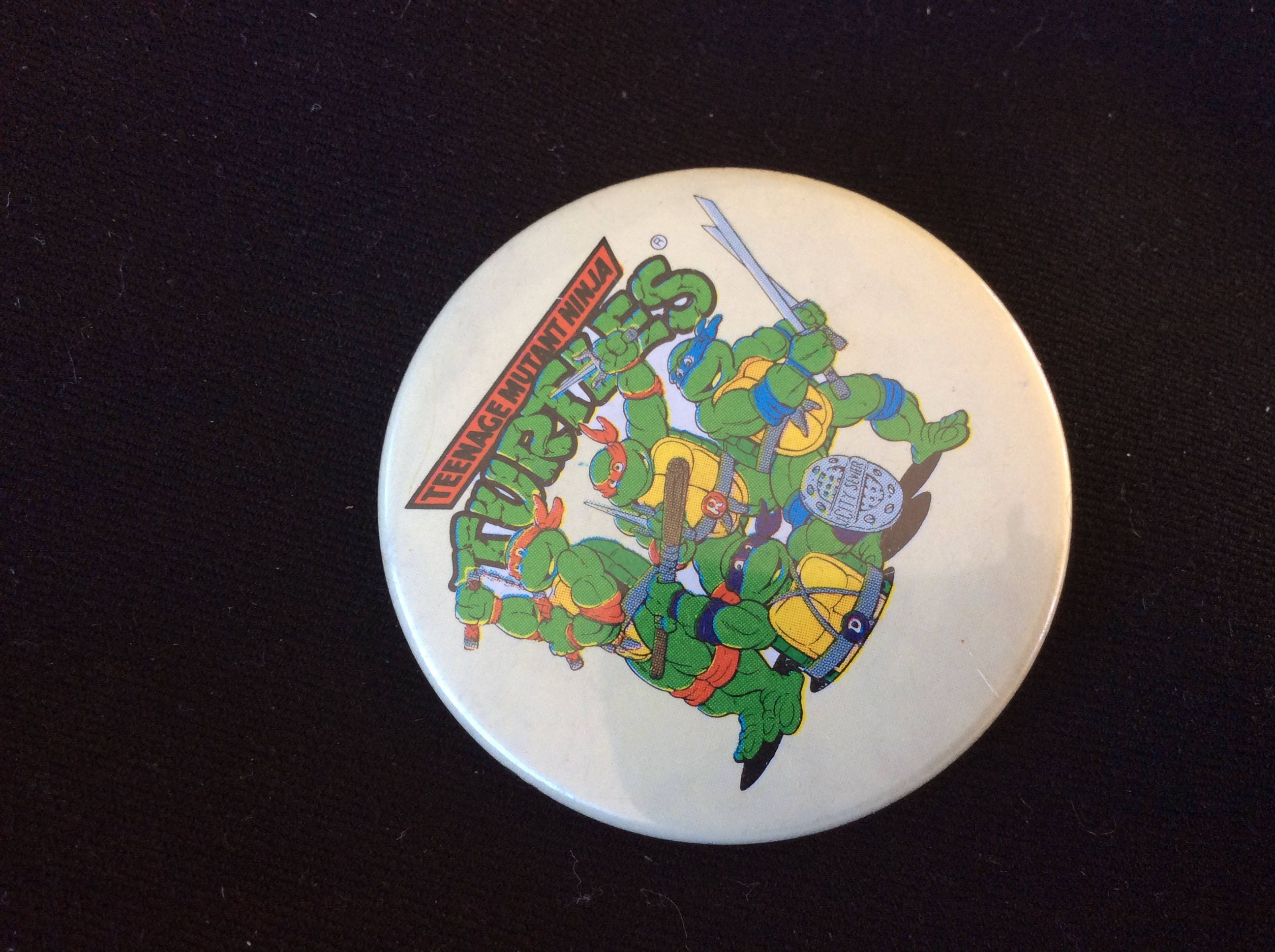 Teenage Mutant Ninja Turtles Pin Badge - Etsy