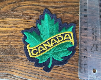 Vintage Canada Maple Leaf Patch - Etsy Canada