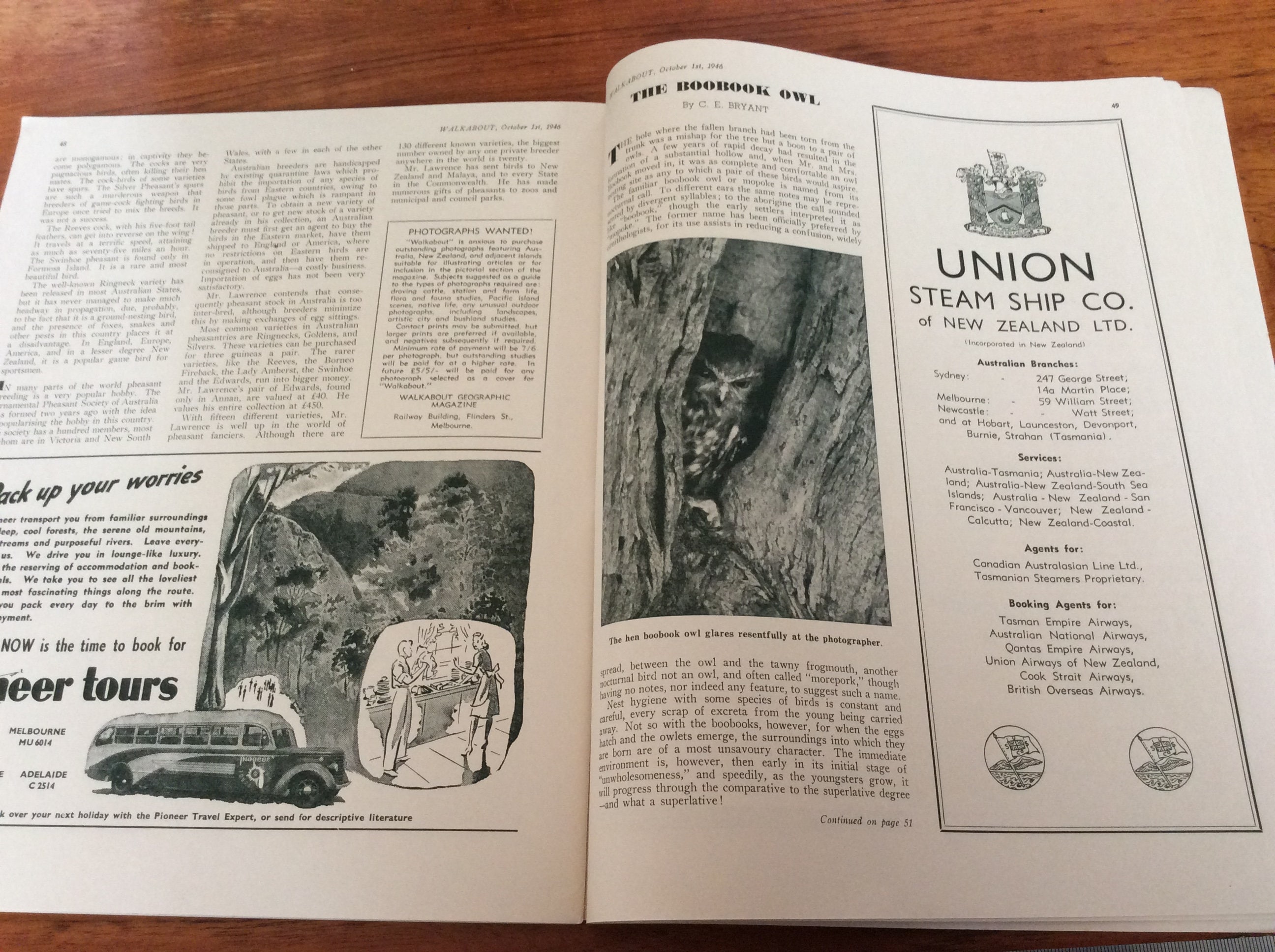 Walkabout Magazine Australia Geographic Young Cowboy With | Etsy