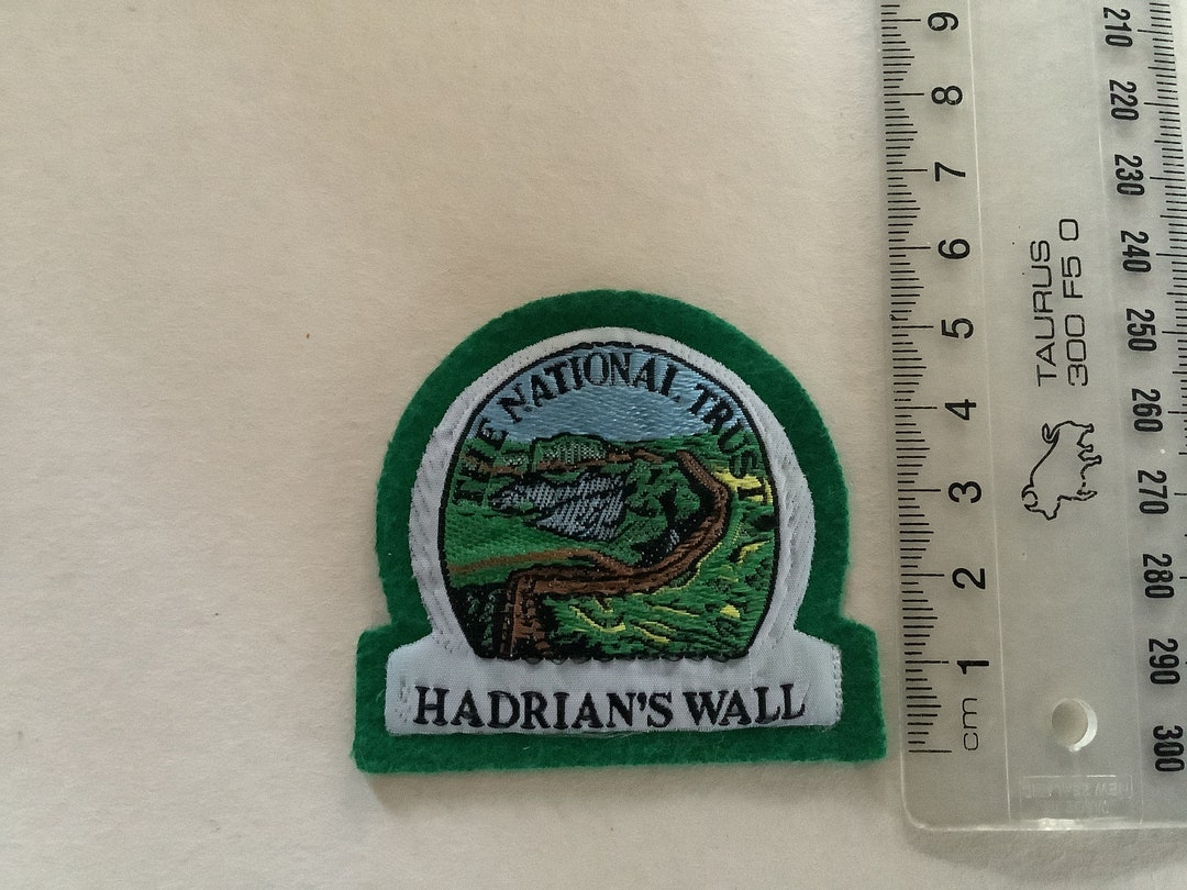 Vintage the National Trust Hadrians Wall UK Patch - Etsy