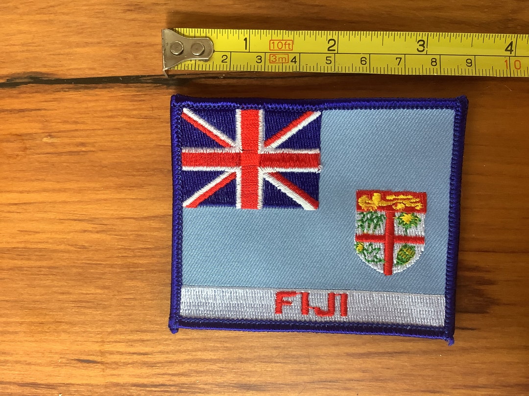 Vintage Fiji Flag Souvenir Patch. - Etsy