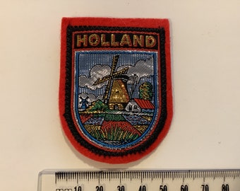 Vintage Holland Travel Patch - Souvenir - Etsy