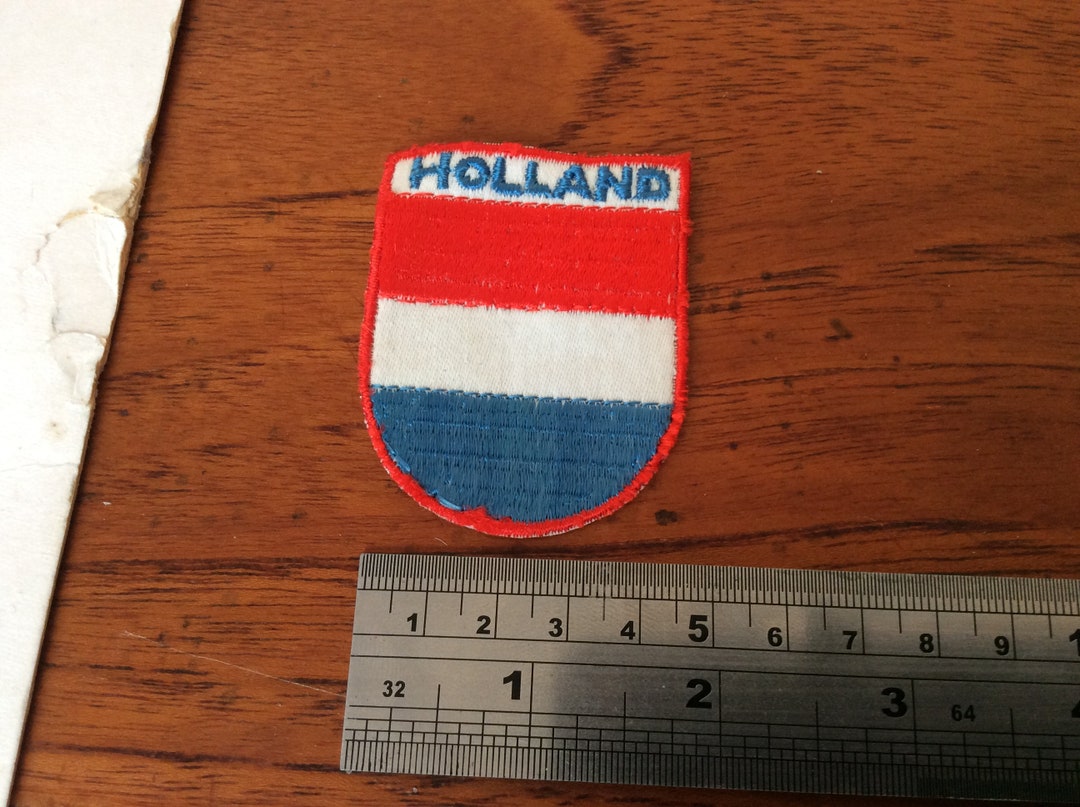 Vintage Embroidered Holland Patch. - Etsy