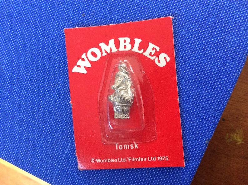 Vintage Womble Rare Charm Wombles Tomsk Silver 1975 - Etsy