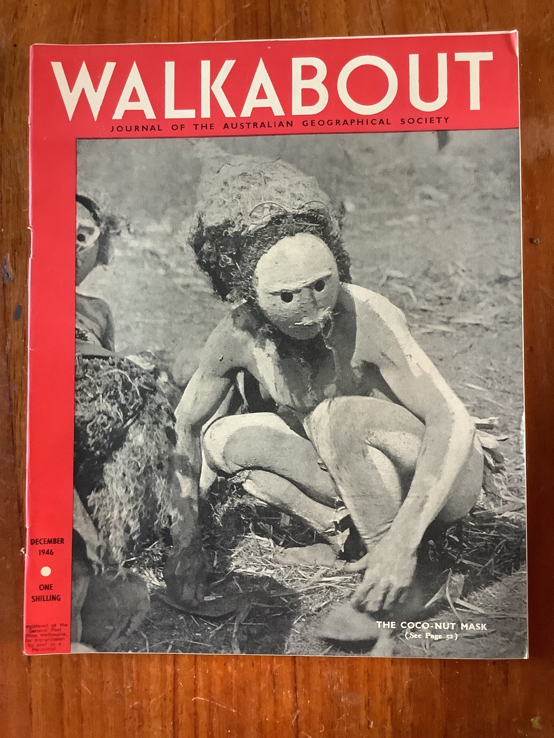 Walkabout Magazine Australia Geographic the Coconut Mask New Guinea Dec ...