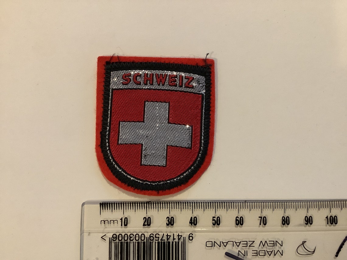 Vintage Schweiz (switzerland Suisse ) Patch. - Etsy