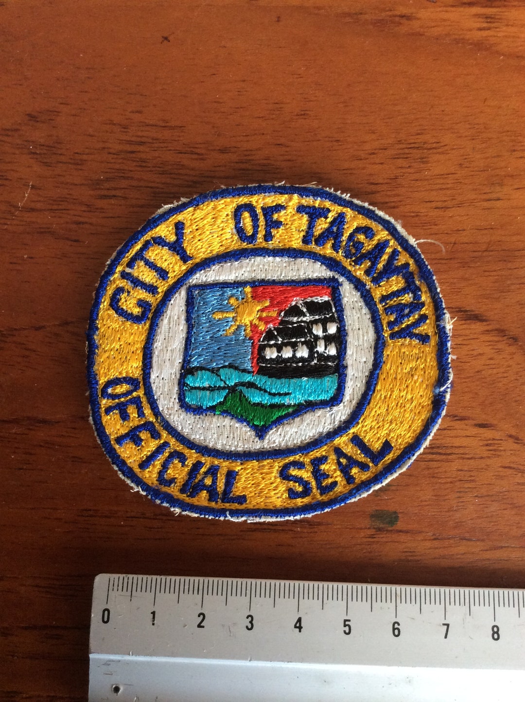 Vintage City of Tagaytay Philippines Official Seal Patch - Etsy