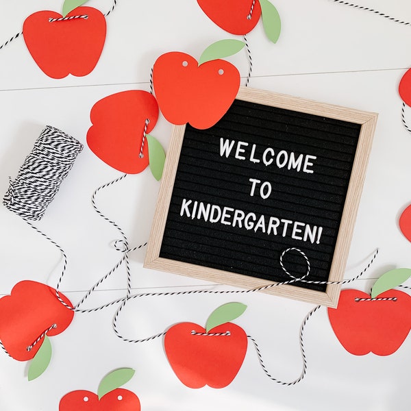 Apple Garland - Etsy