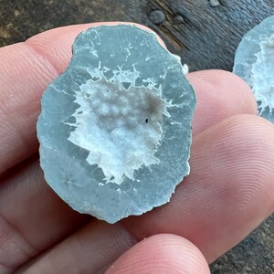 Unique Green Tabasco Geode Pair Cab Supply Geode Mexico Geode Druzy ...