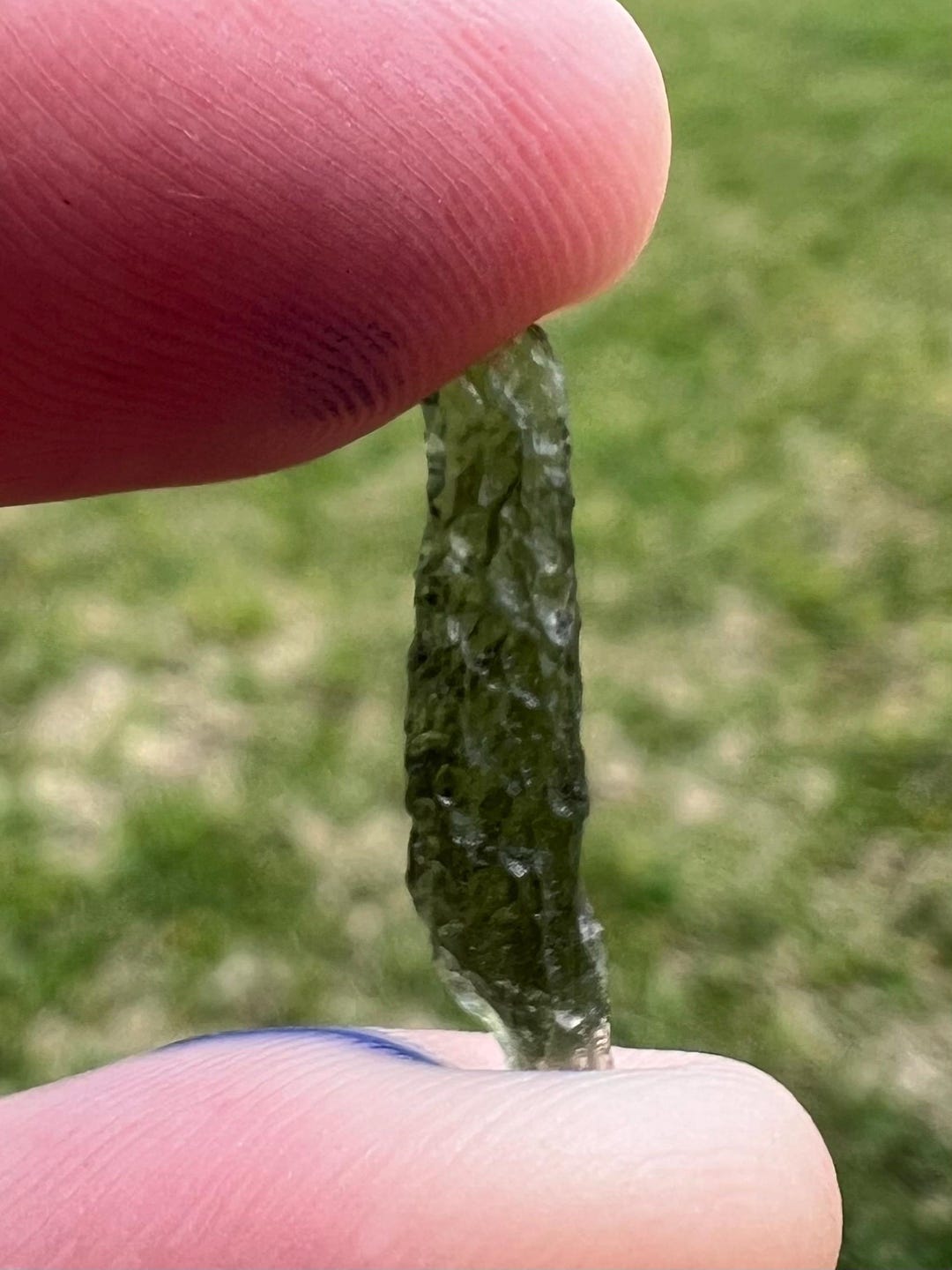 Small Rough Moldavite Crystal | Authentic Raw Moldavite | Czech ...