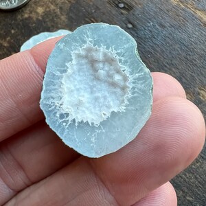 Unique Green Tabasco Geode Pair Cab Supply Geode Mexico Geode Druzy ...