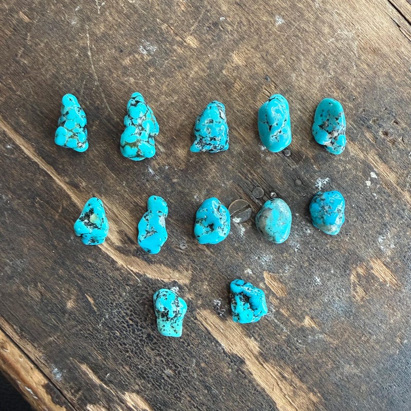 Turquoise Arizona Tumbled - Etsy
