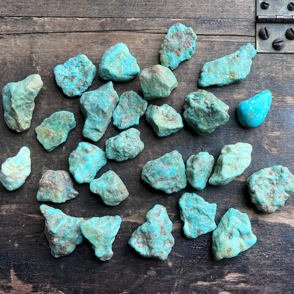 Rough Turquoise - Etsy