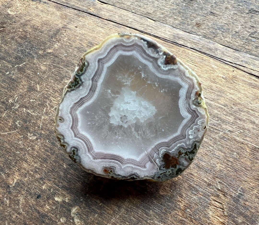 Laguna Agate From Mexico | White and Purple Laguna Agate | Small Laguna ...