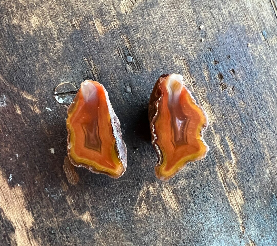 Collector Malawi Geode Pair | Mini Agate Pair | Malawi Agate | Natural ...