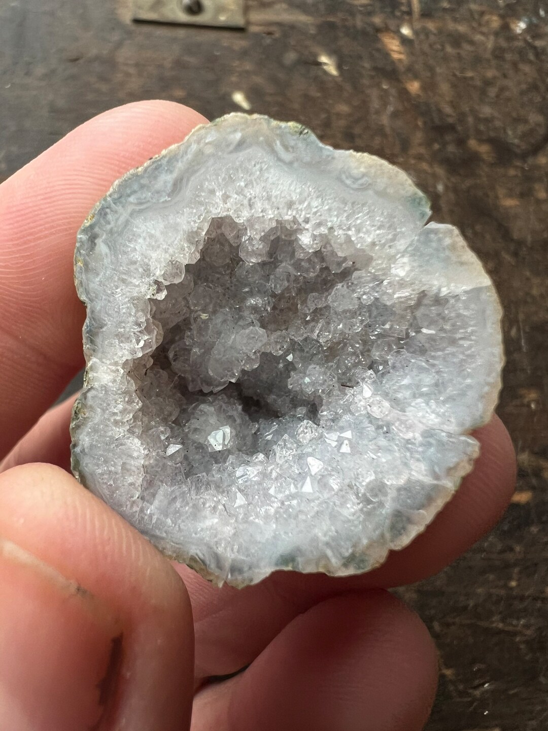 Amethyst Tabasco Geode Half | Lavender Purple Geode | Cab Supply ...