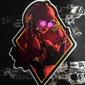 Lol K/DA Vinyl Stickers Ahri | Evelynn | Kaisa | Akali - Etsy