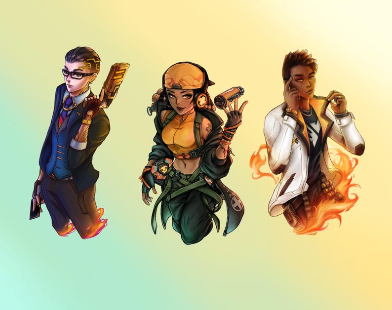 Val Stickers KJ | Chamber | Raze | Reyna | Sage | Viper | Jett | Yoru ...