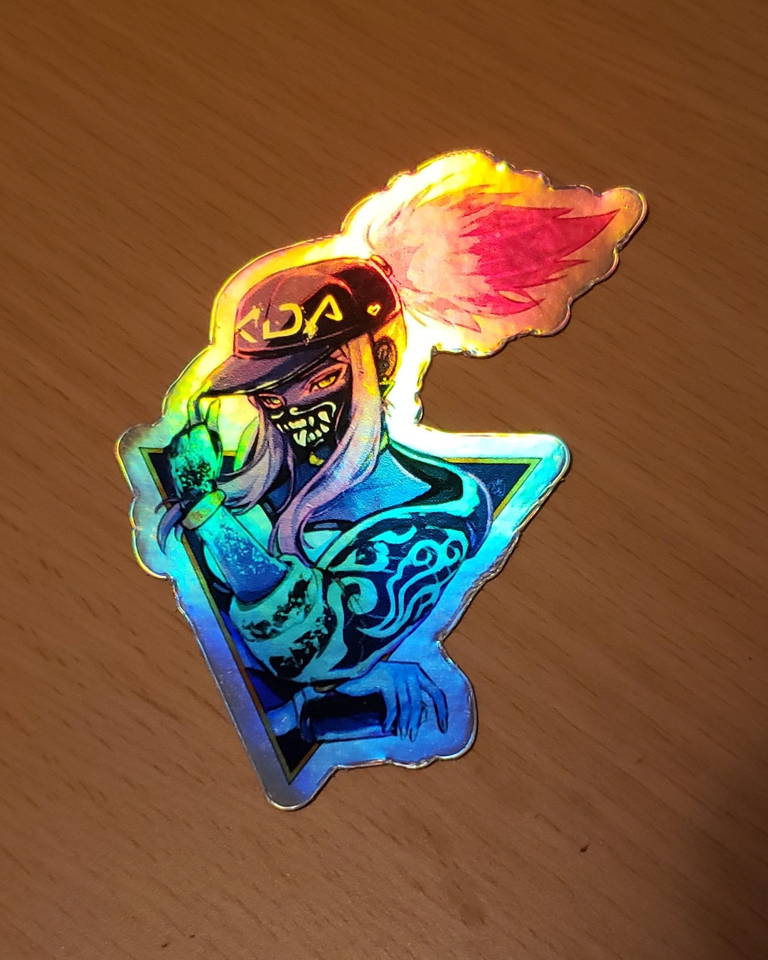 League of Legends Holographic K/DA Vinyl Stickers Ahri | Evelynn ...