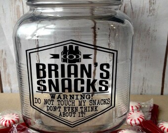 Snack Jar | Etsy