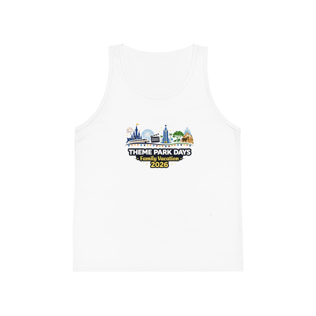 Youth Theme Park Days Tank Top | Family Vacation 2026 Tee - Etsy
