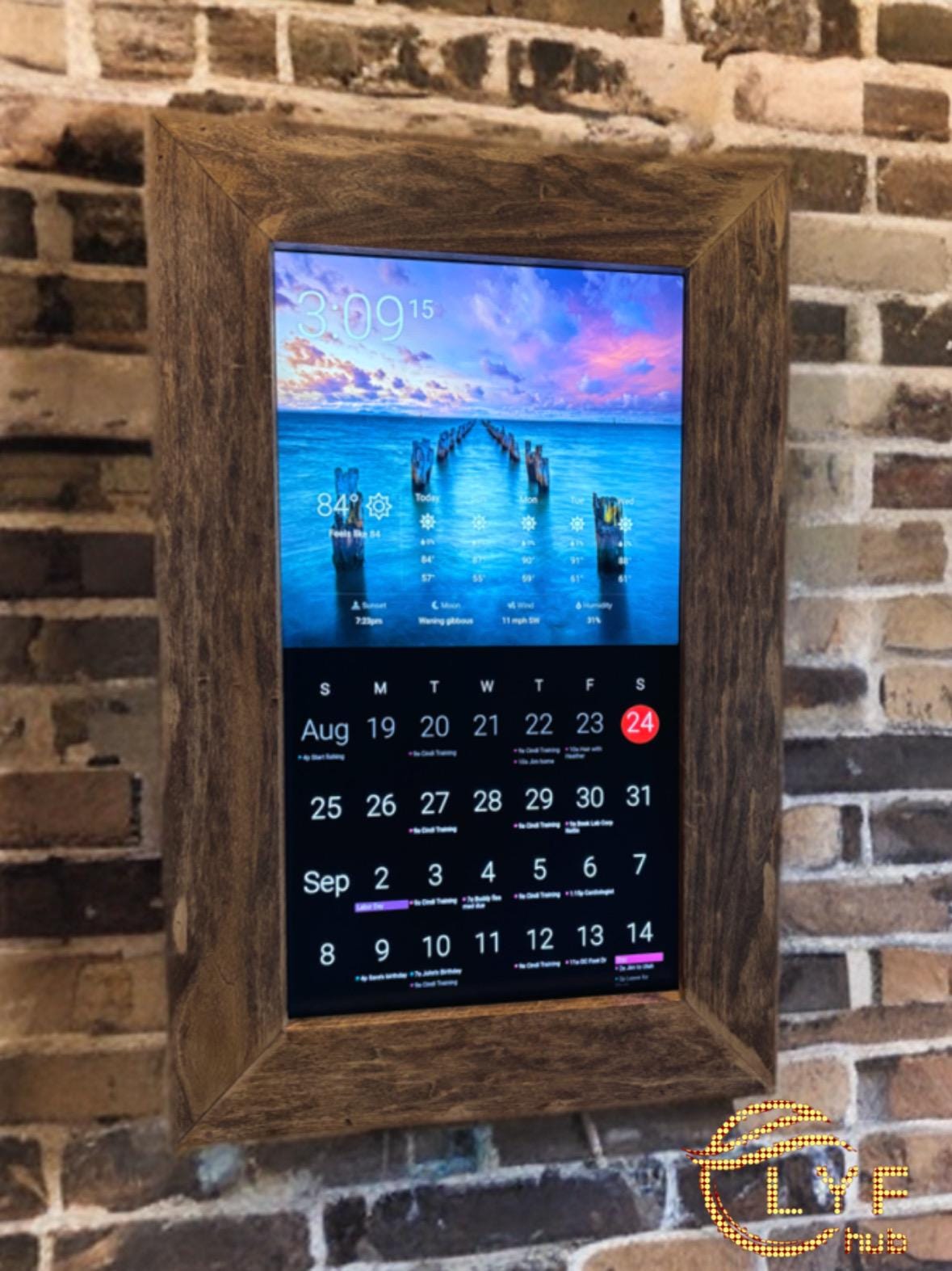Lyfhub 24" Digital Wall Display Powered by Dakboard - Smart Screen ...