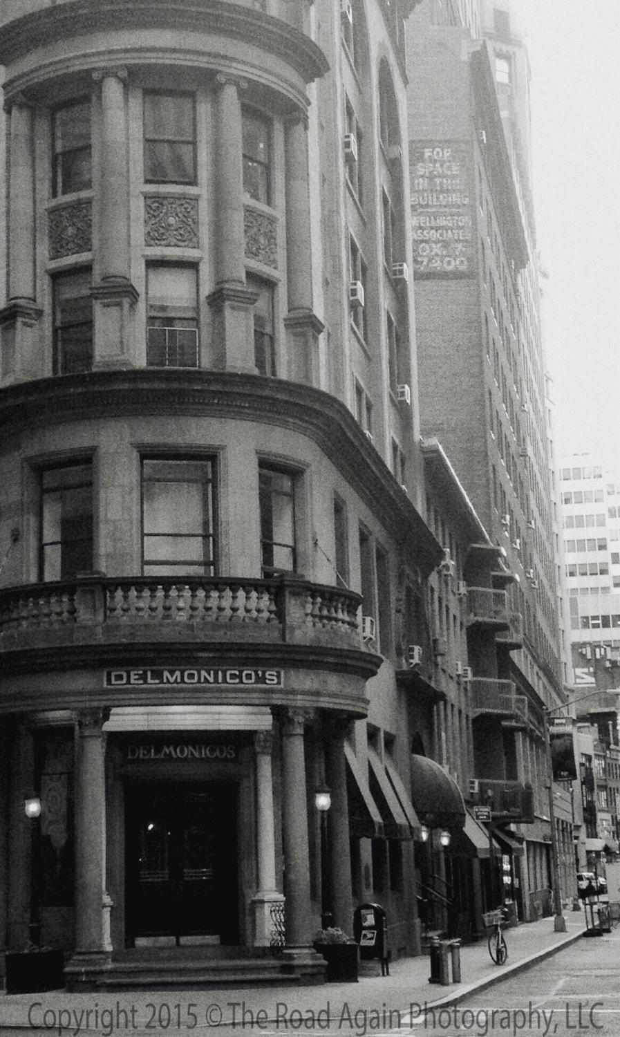 Delmonico's New York Photography New York Black & White | Etsy