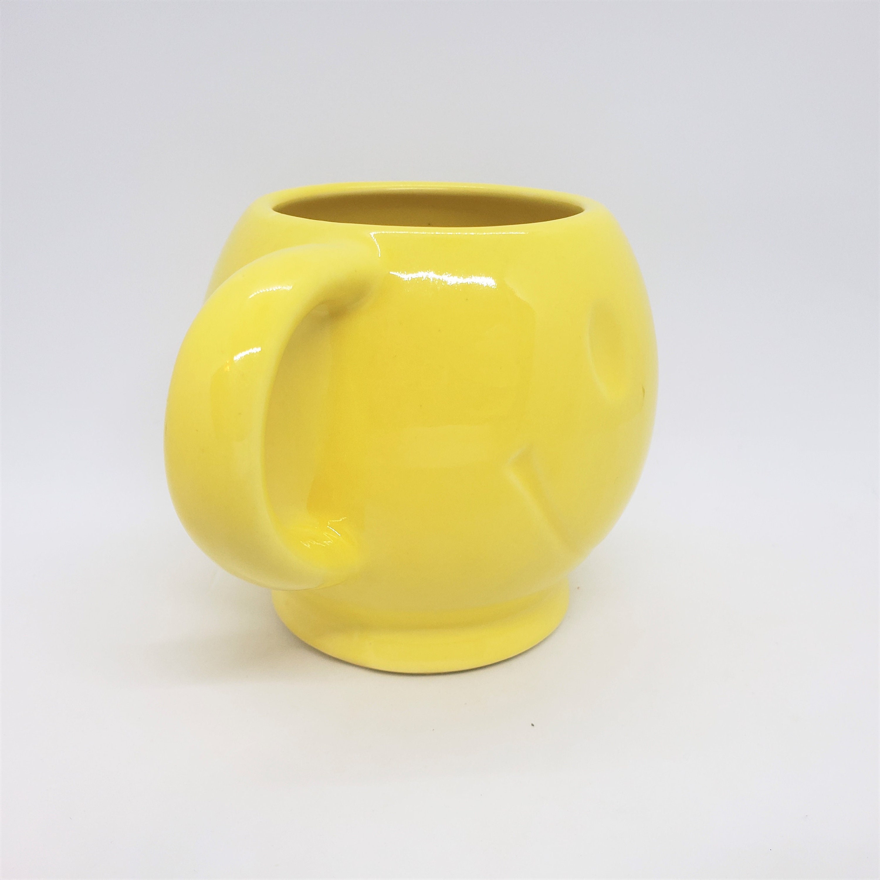 Vintage Happy Face Coffee Mug 1970s, Mccoy Yellow Smiley Face Mug ...