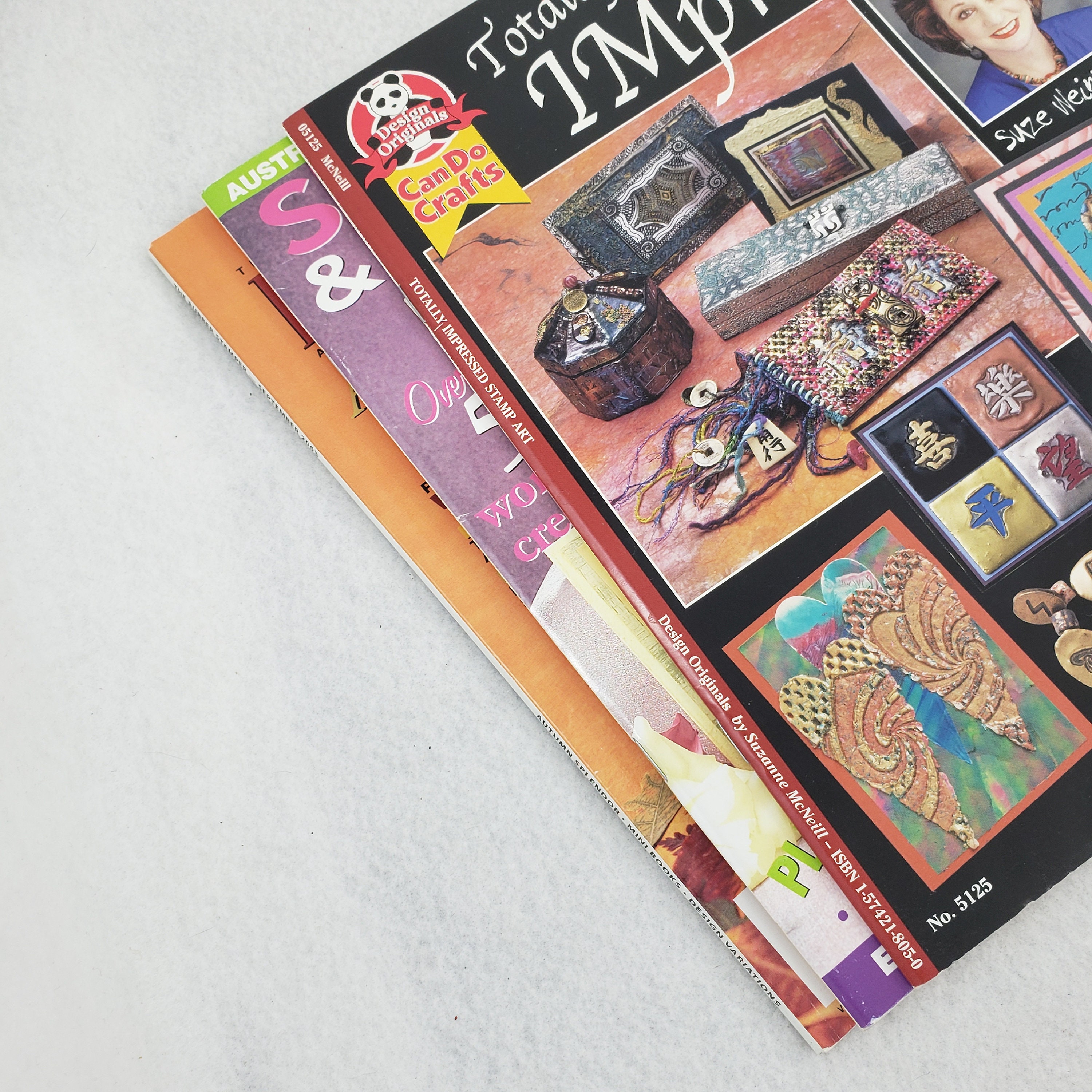 3 Stamp Art Magazines Back Issues, the Rubber Stamper, Stamping and ...