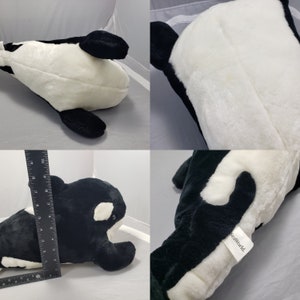 Vintage Shamu Seaworld Plush, Orca Whale Stuffed Animal, Large 19in ...